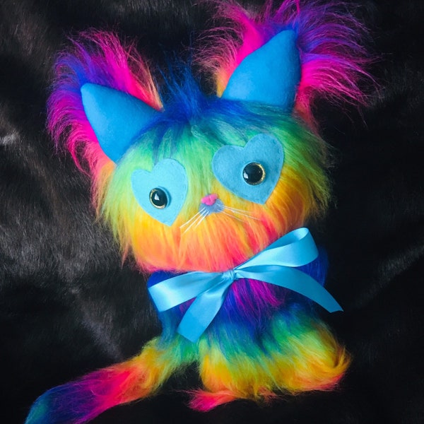 Plush Toy Kitten - Etsy