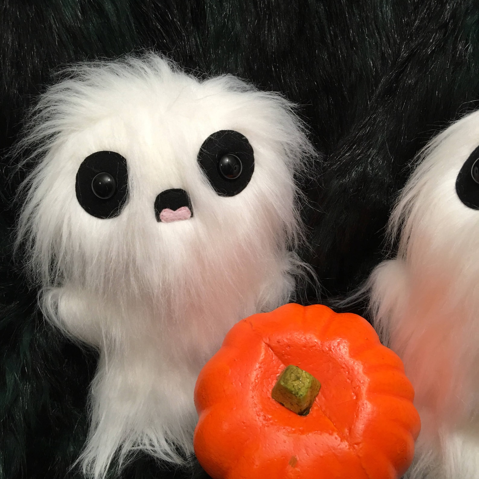 Scaredy Ghost Toy Halloween Decoration Kawaii Plush OOAK | Etsy