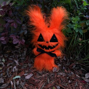 Pumpkin Rabbit Plush Halloween Toys Halloween Bunny | Etsy