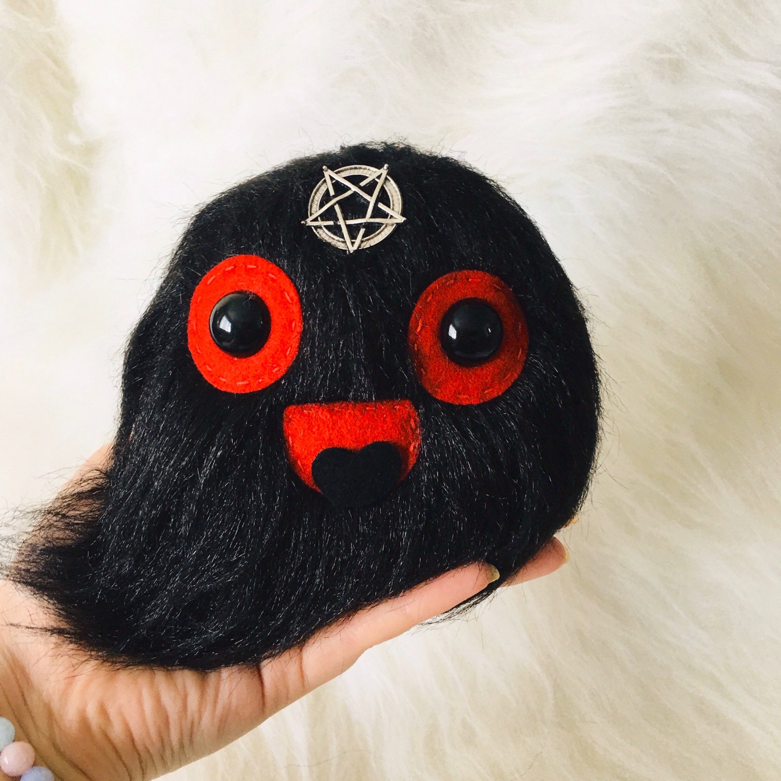Baby Satan Spawn Mini Devil Plush Toy Satanic Occult - Etsy 日本