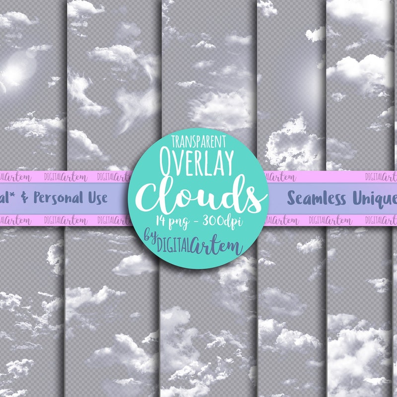 Cloud Overlay - Etsy