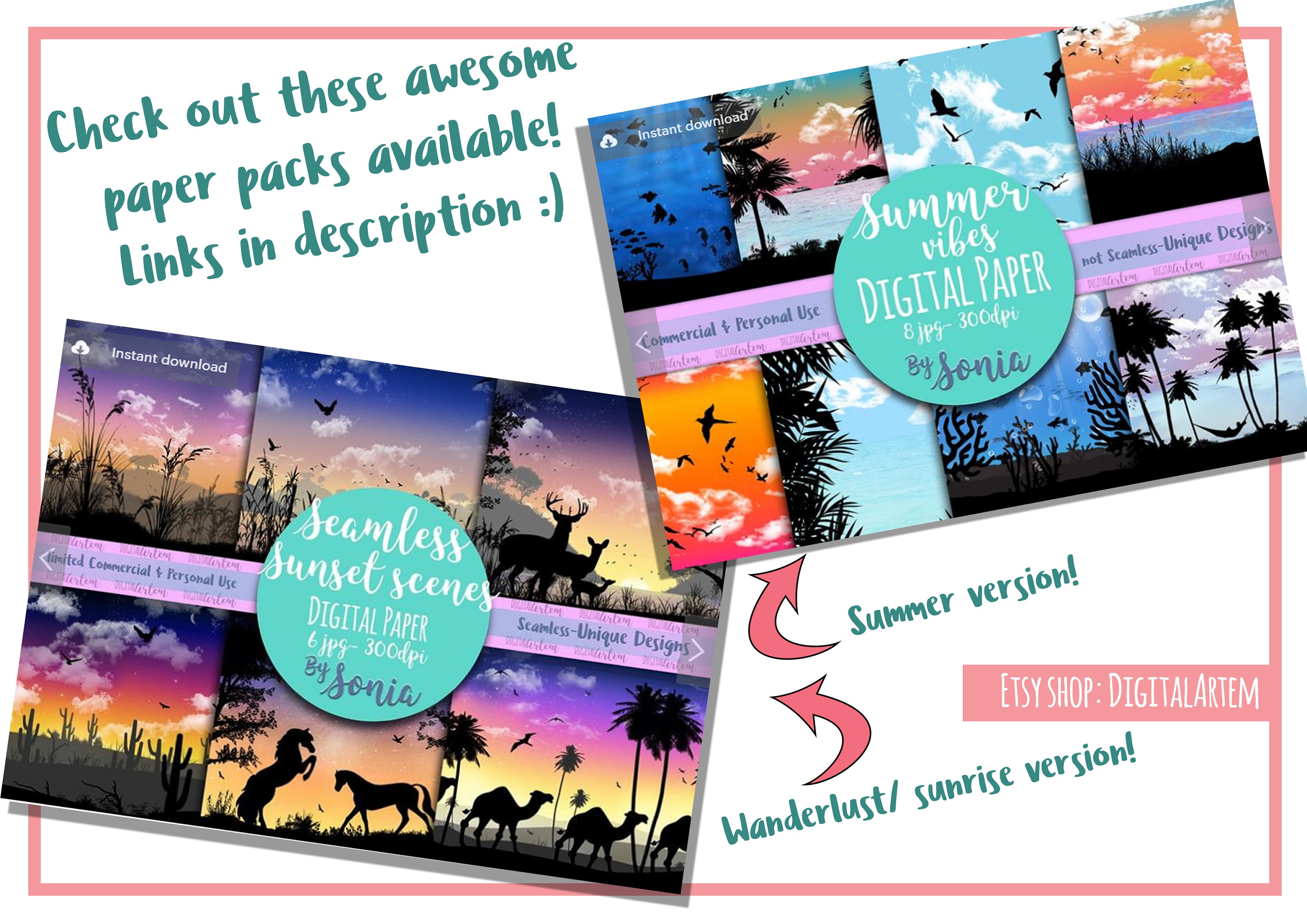 Valentine Background Romantic Dancing Scenes DIGITAL PAPER - Etsy