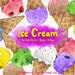 Ice Cream Clipart Set Summer Treats Clipart Ice Cream Cone Clipart ...