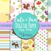 Cute and Fun Seamless Digital Paper Colorful Paper Patterned Paper ...