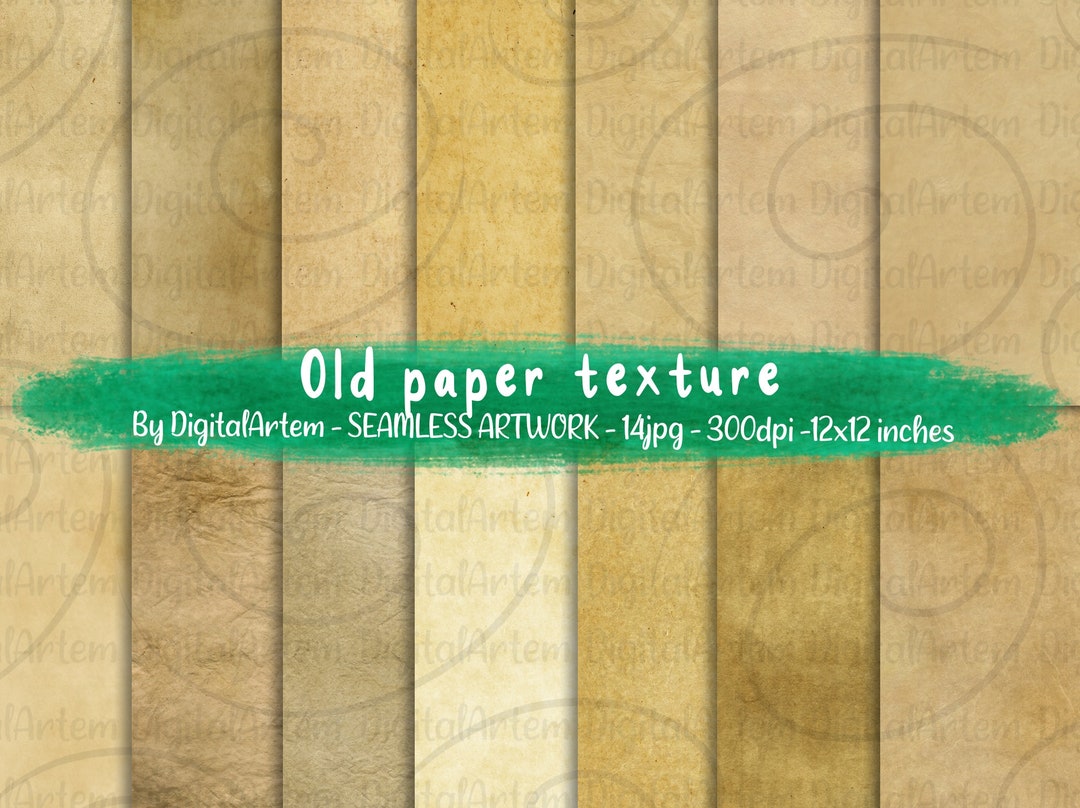 Seamless Old Paper Digital Download, Old Pages, Vintage Digital Paper ...