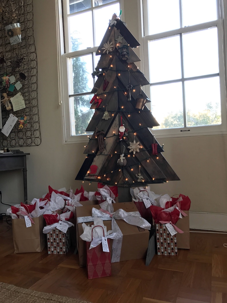 Reclaimed Wood Tree 4ft-5ft - Etsy