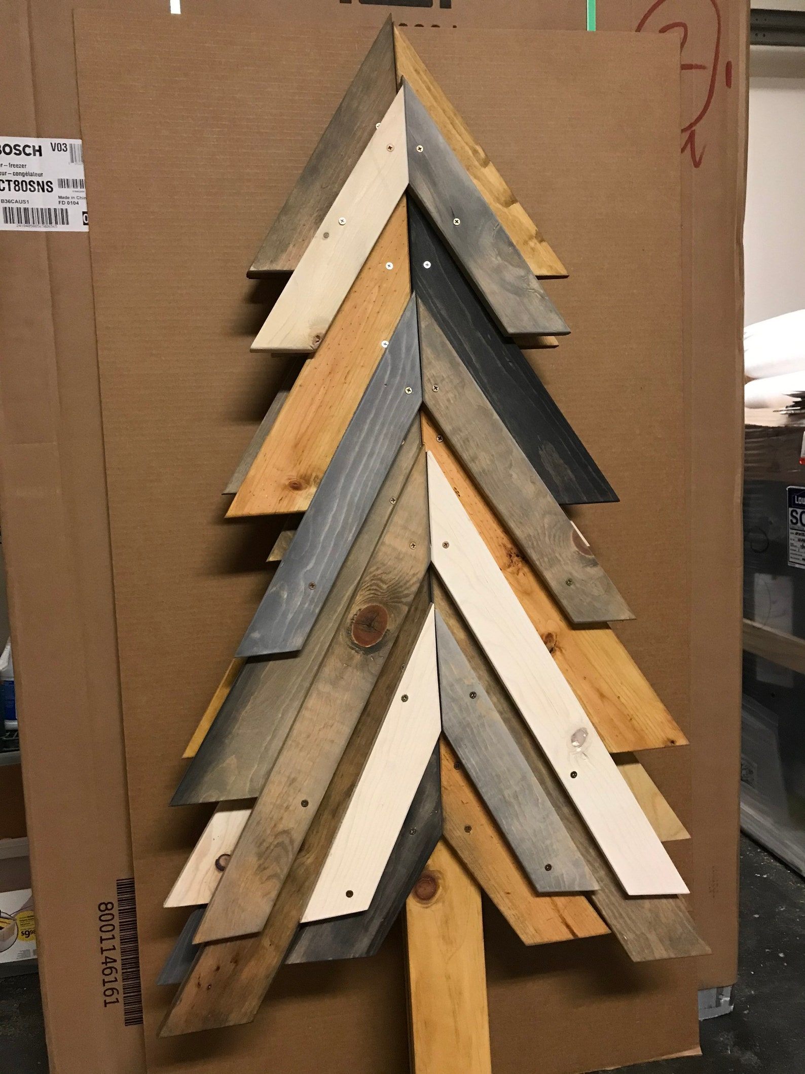 Reclaimed Wood Tree 4ft-5ft - Etsy