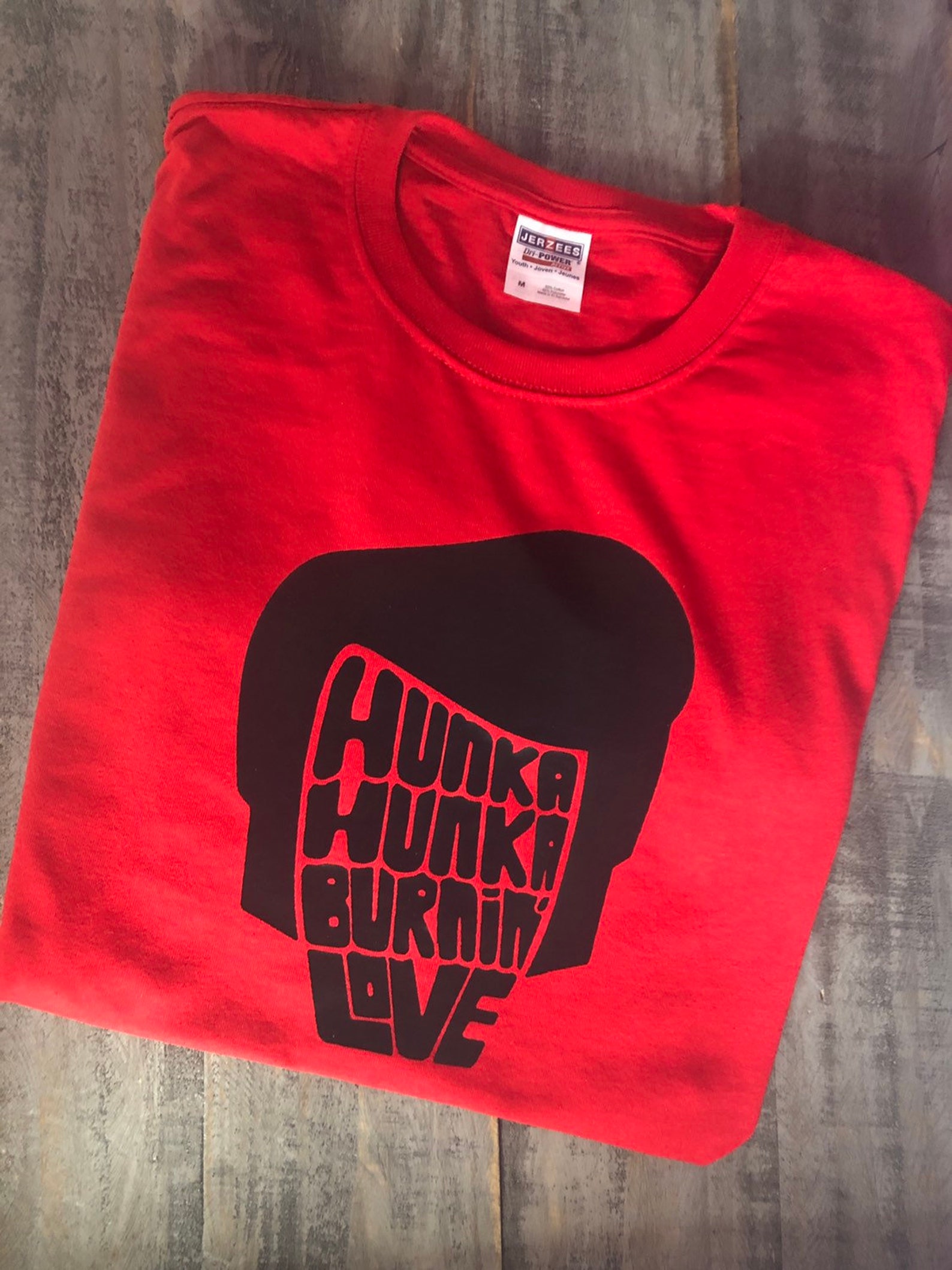Hunka Hunka Burning Love Elvis Tshirt - Etsy