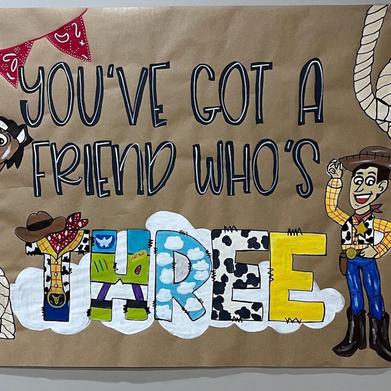 Toy Story Banner - Etsy