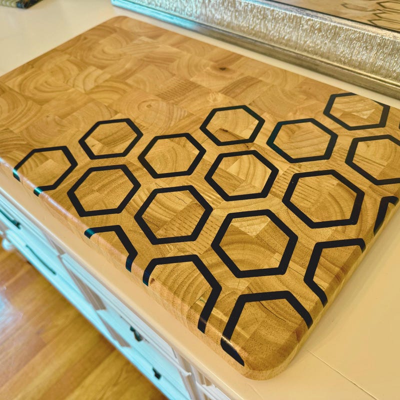 Inlay Cutting Board - Etsy