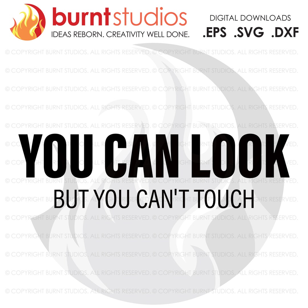 You Can Look, SVG Cutting File, Exercising, Body Building, Health ...