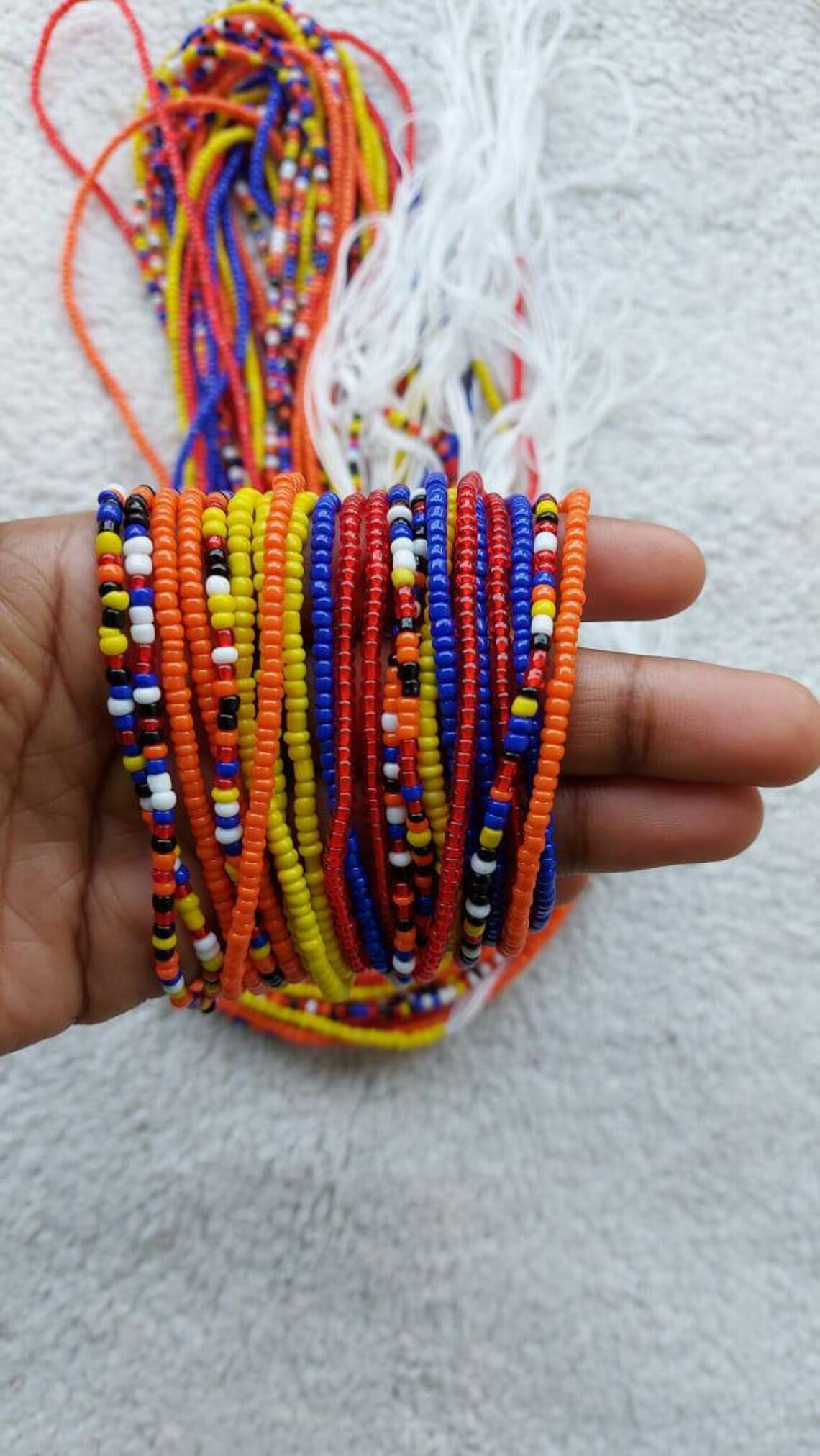 Wholesale waist beads tie onadjustable thread waist | Etsy