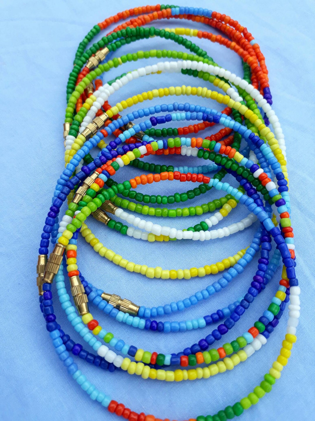 Seed Beads Ankle Braceletsbeaded Anklet Beaded Ankletsankle - Etsy