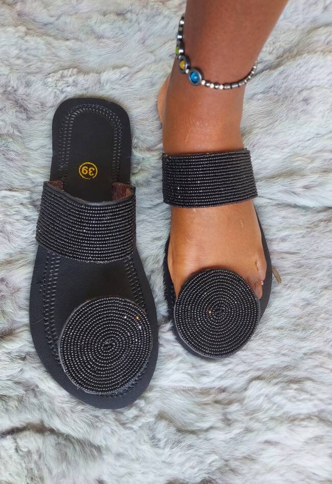 African sandalssandalsmaasai sandalsAfrican beaded | Etsy