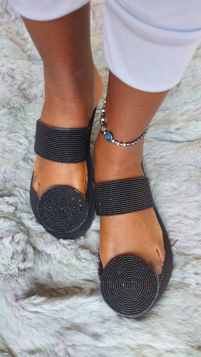 African sandalssandalsmaasai sandalsAfrican beaded | Etsy