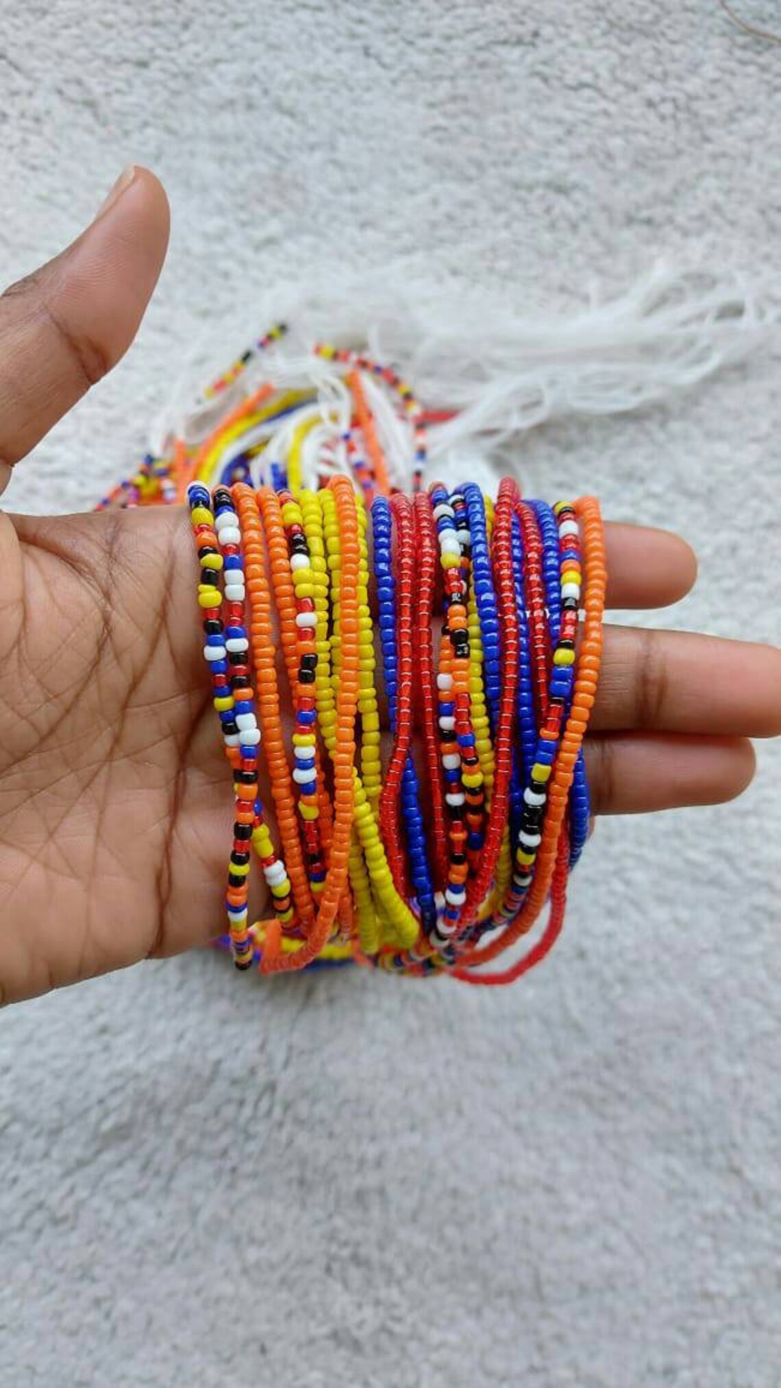 Wholesale waist beads tie onadjustable thread waist | Etsy