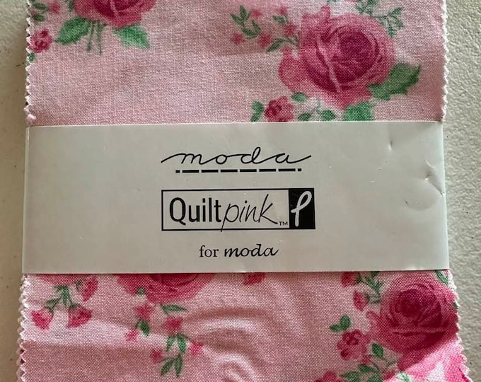 Quilt Pink - Charm Pack - by Moda Fabrics - Etsy