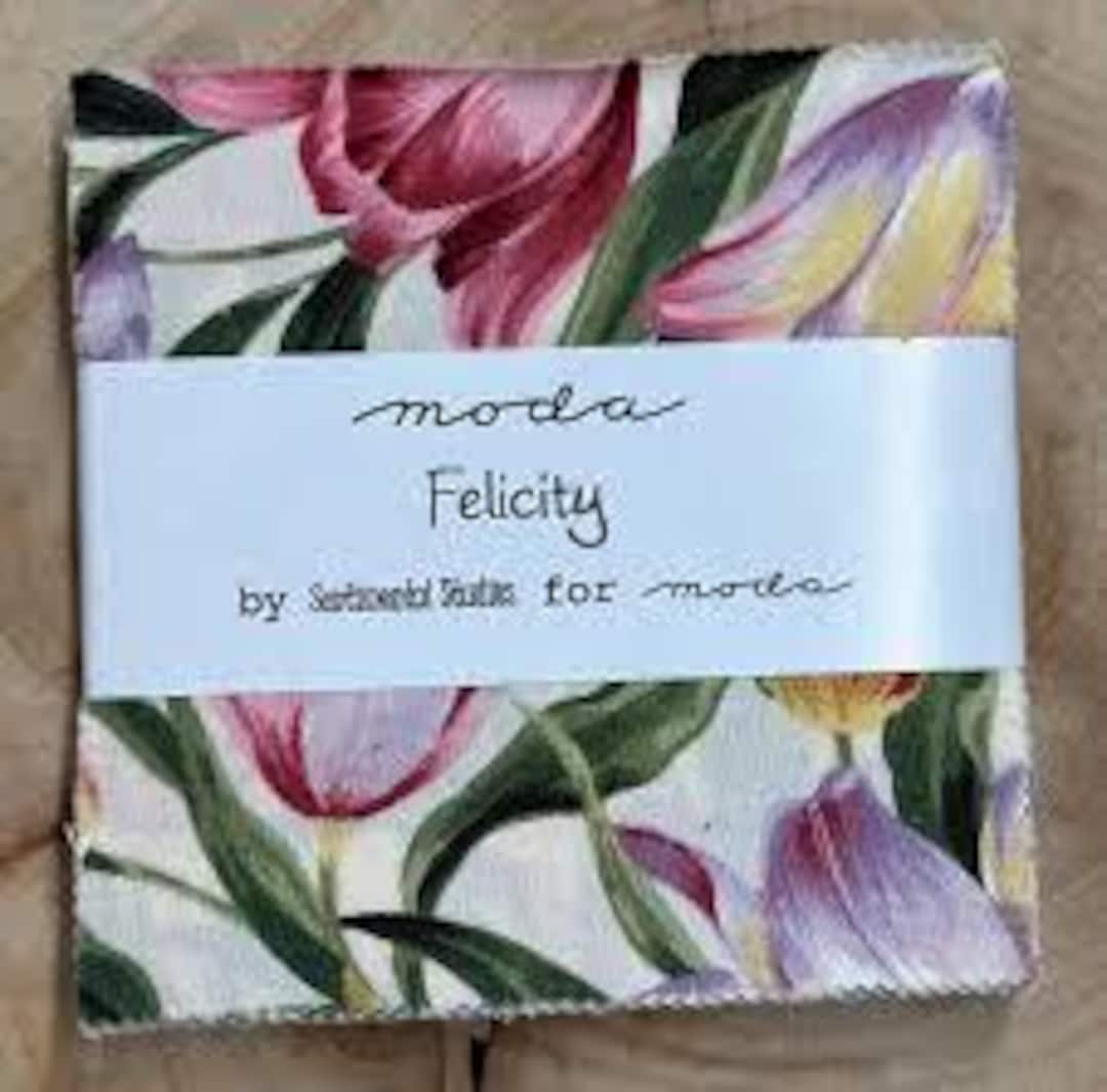 Felicity - Charm Pack - by Sentimental Studios for Moda Fabric - Etsy