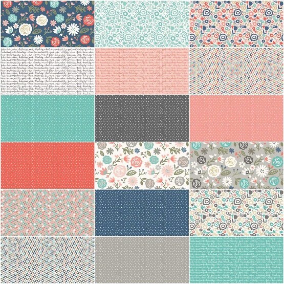 Heart & Soul Charm Pack by Deena Rutter for Riley Blake - Etsy