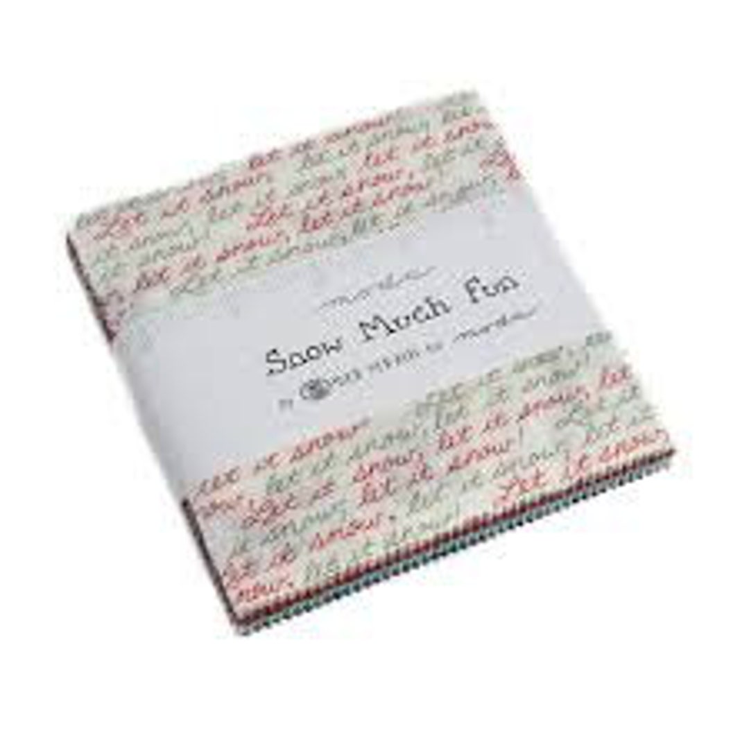 Snow Much Free Charm Pack by Deb Strain for Moda Fabric - Etsy