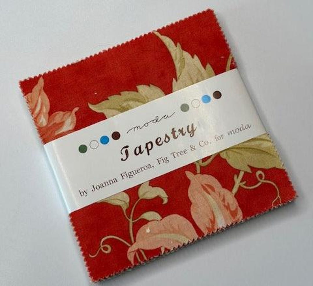 Tapestry - Charm Pack - by Fig Tree for Moda Fabric - Etsy