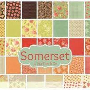 Somerset - Honey Bun - Fig Tree & Company for Moda Fabric - Etsy