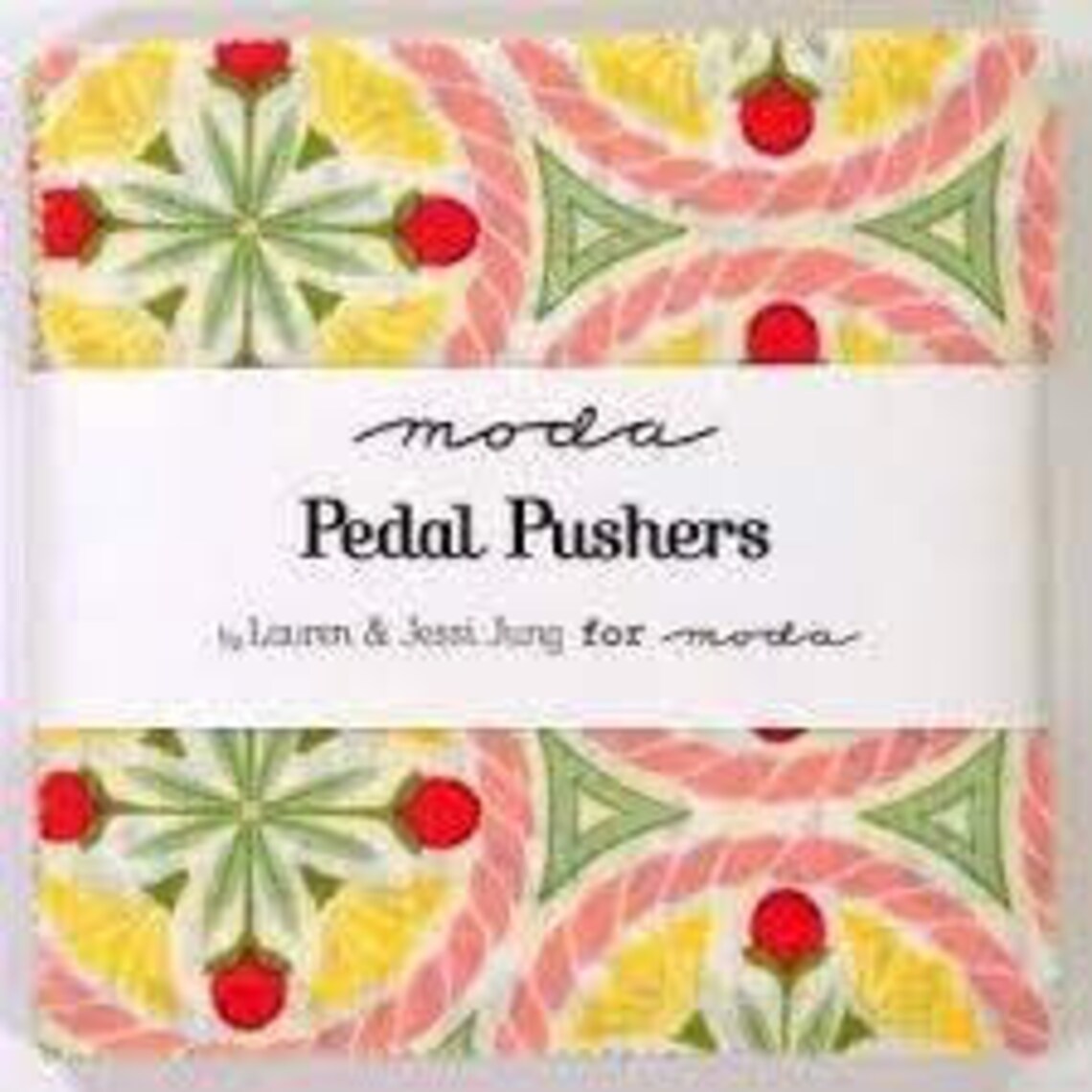 Pedal Pushers Charm Pack by Lauren and Jess Jung for Moda Fabrics - Etsy