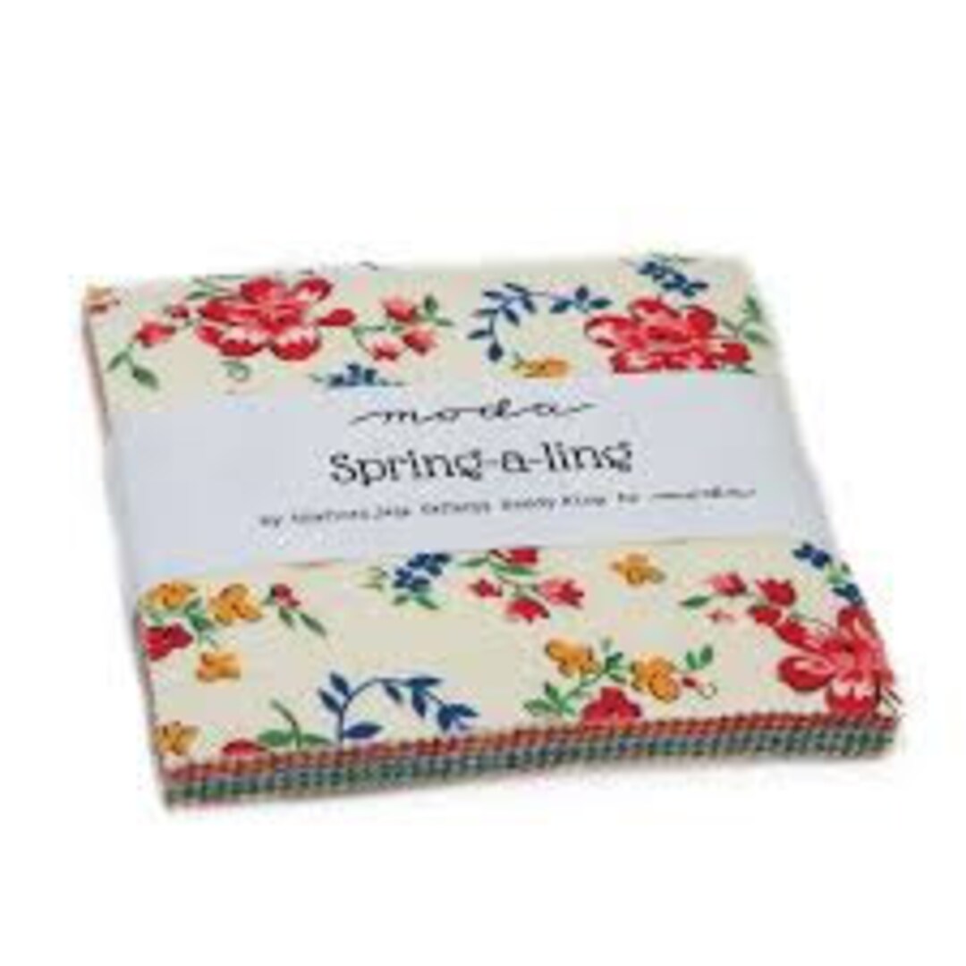Spring-a-ling - Charm Pack - by American Jane for Moda Fabric - Etsy