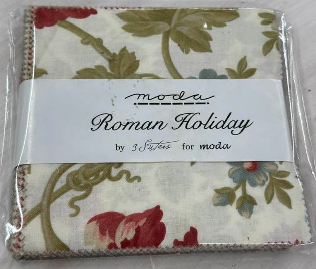 Roman Holiday - Charm Pack - by 3 Sister's for Moda Fabric - Etsy