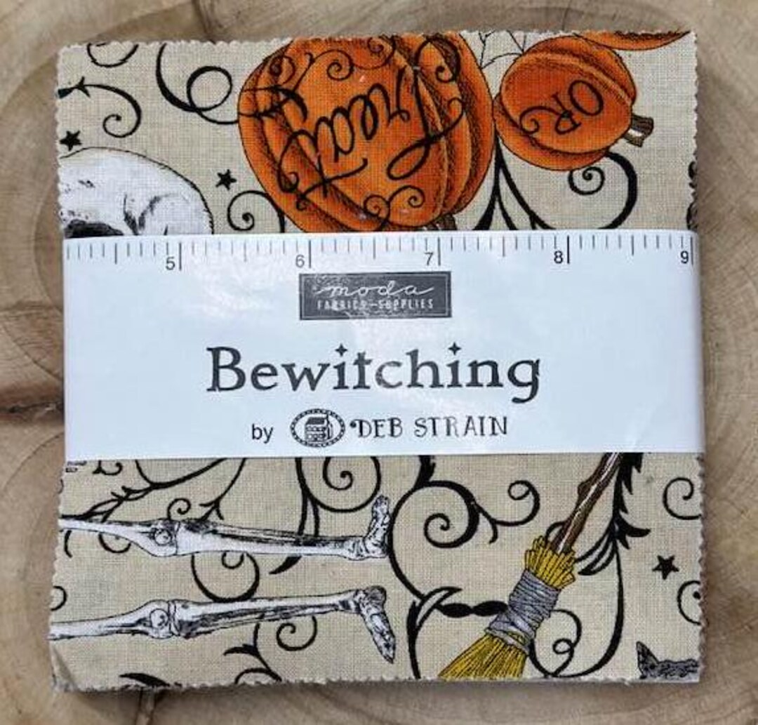 Bewitching - Charm Pack - by Deb Strain for Moda Fabric - Etsy
