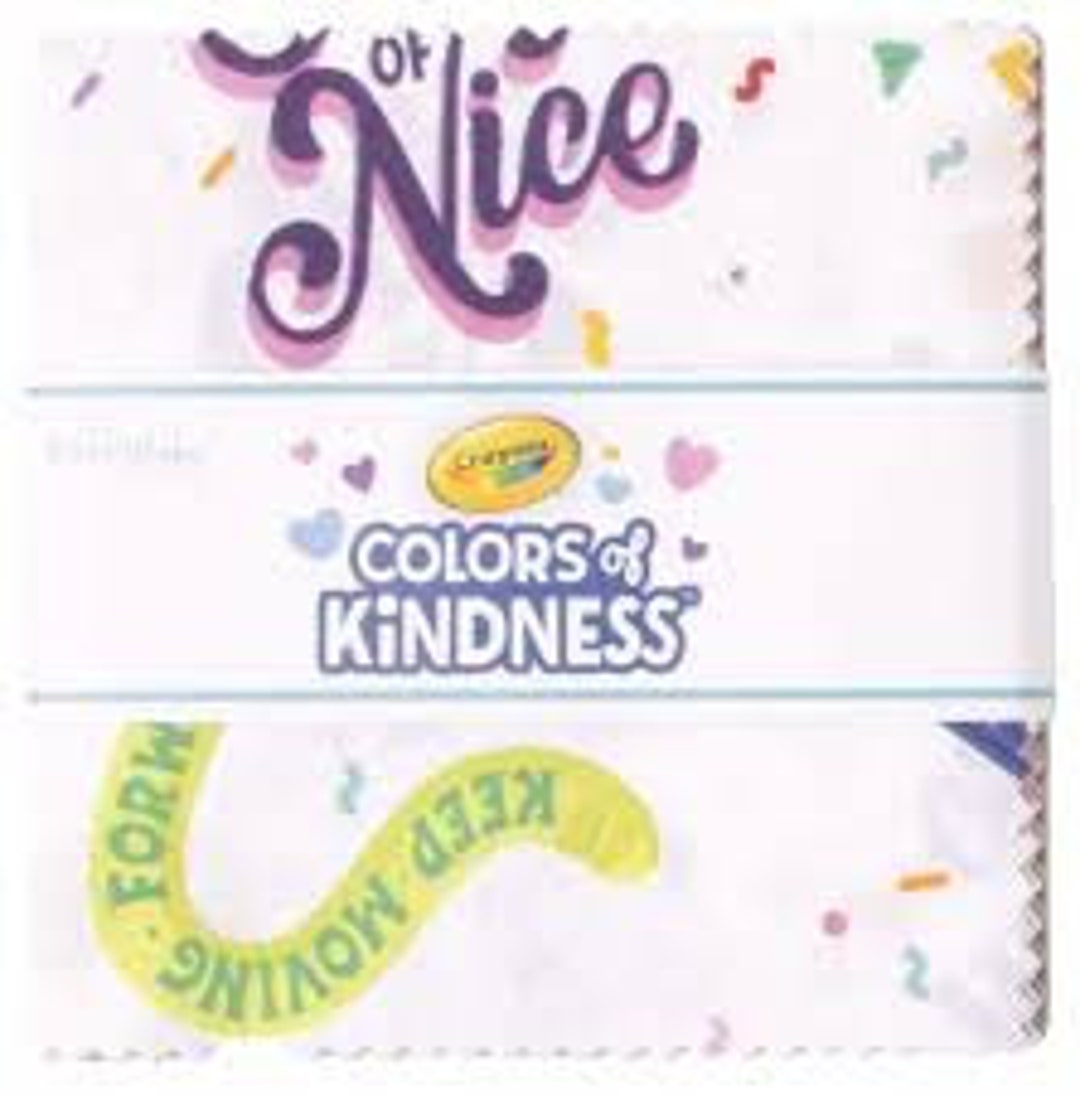 Crayola, Colors of Kindness - 5 Inch Stacker - for Riley Blake Designs ...