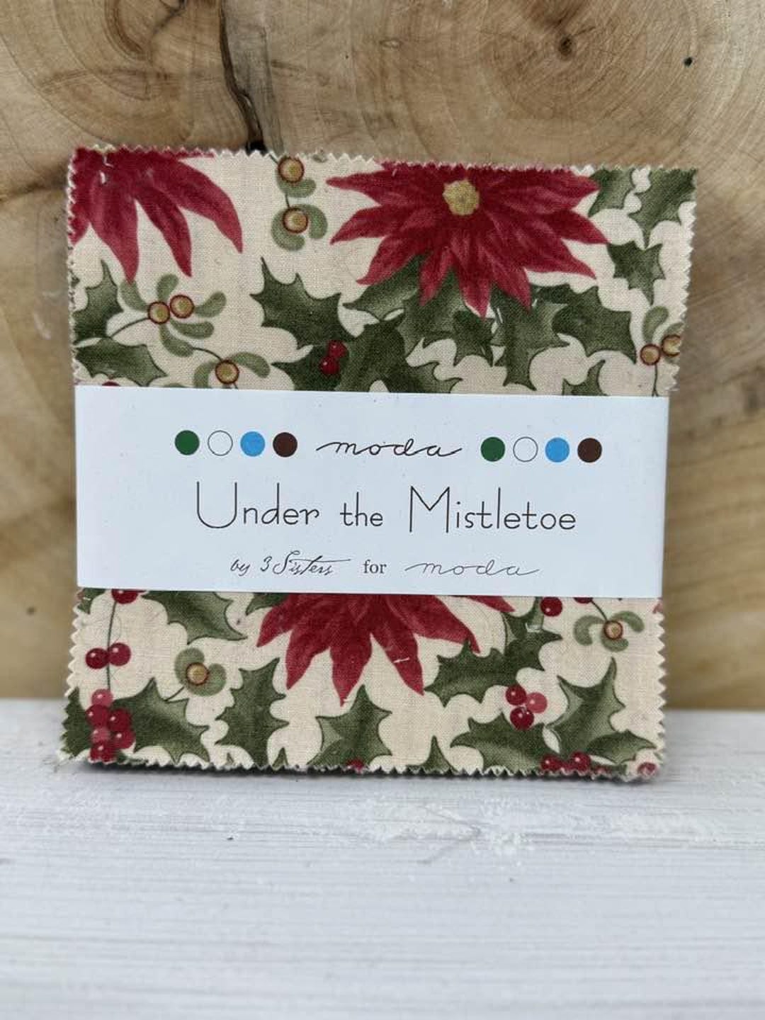 Under the Mistletoe - Charm Pack - by 3 Sisters for Moda Fabric - Etsy