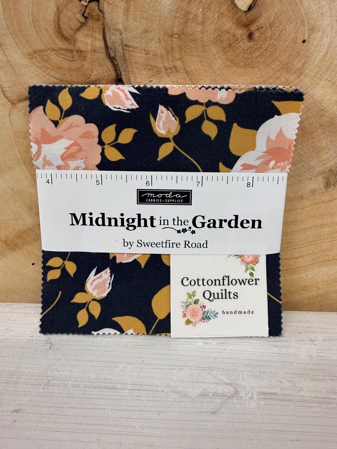 Midnight in the Garden - Charm Pack - B Sweetfire Road for Moda Fabric ...