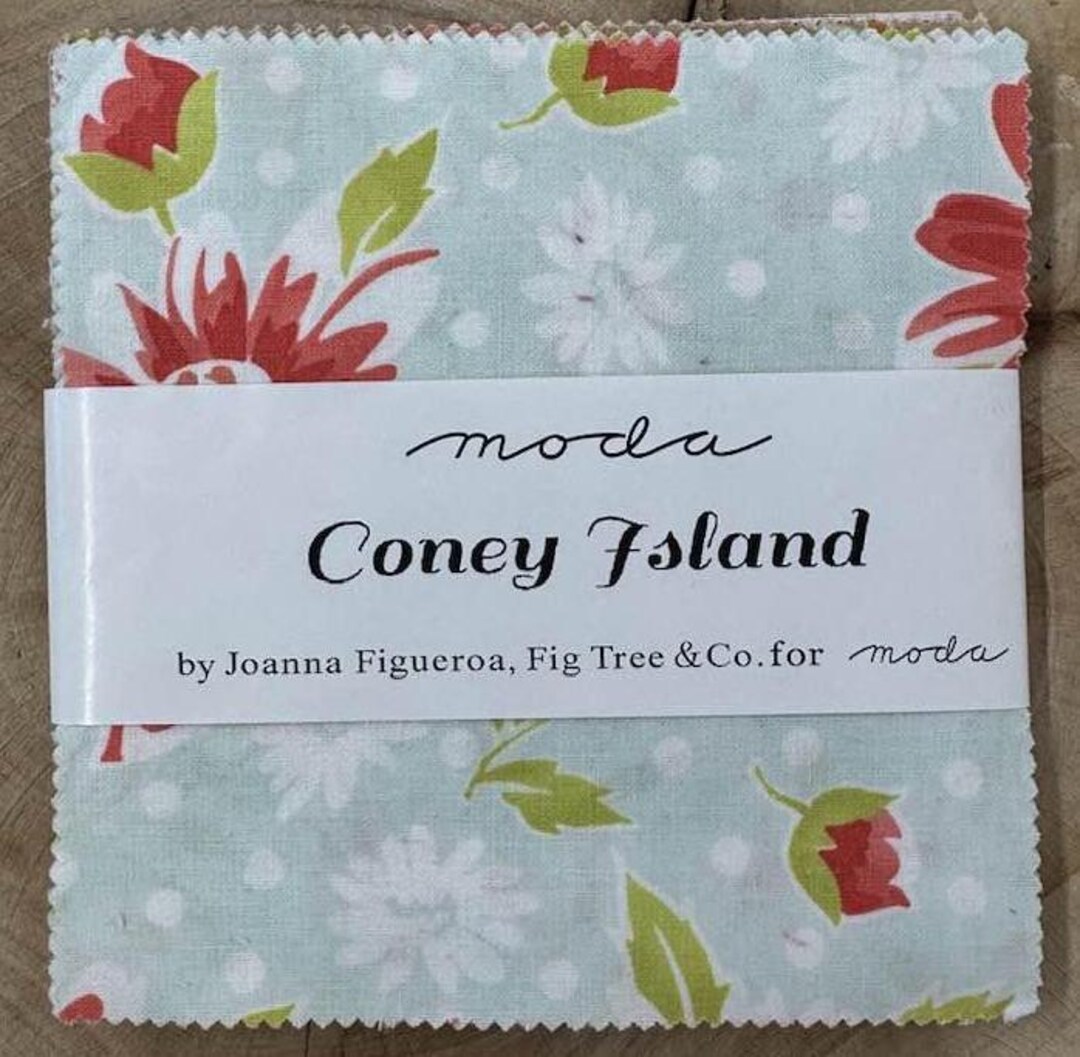 Coney Island Charm Pack by Fig Tree & Co. for Moda Fabric - Etsy