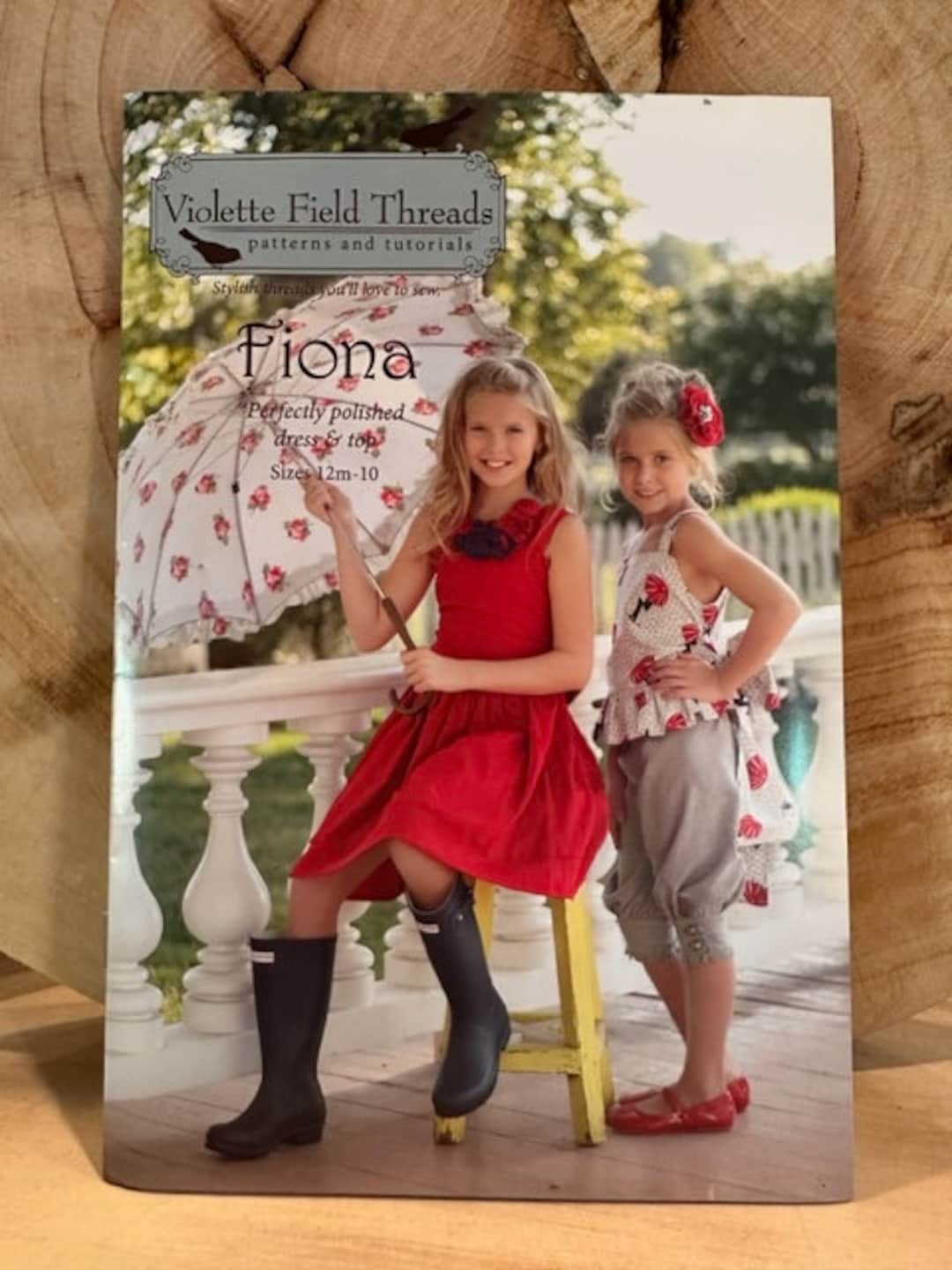 Fiona - Dress Pattern - by Violette Fields Threads - Etsy