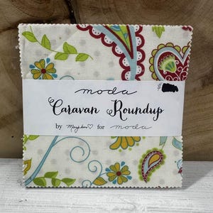 Caravan Roundup - Charm Pack - by Mary Jane for Moda Fabric - Etsy