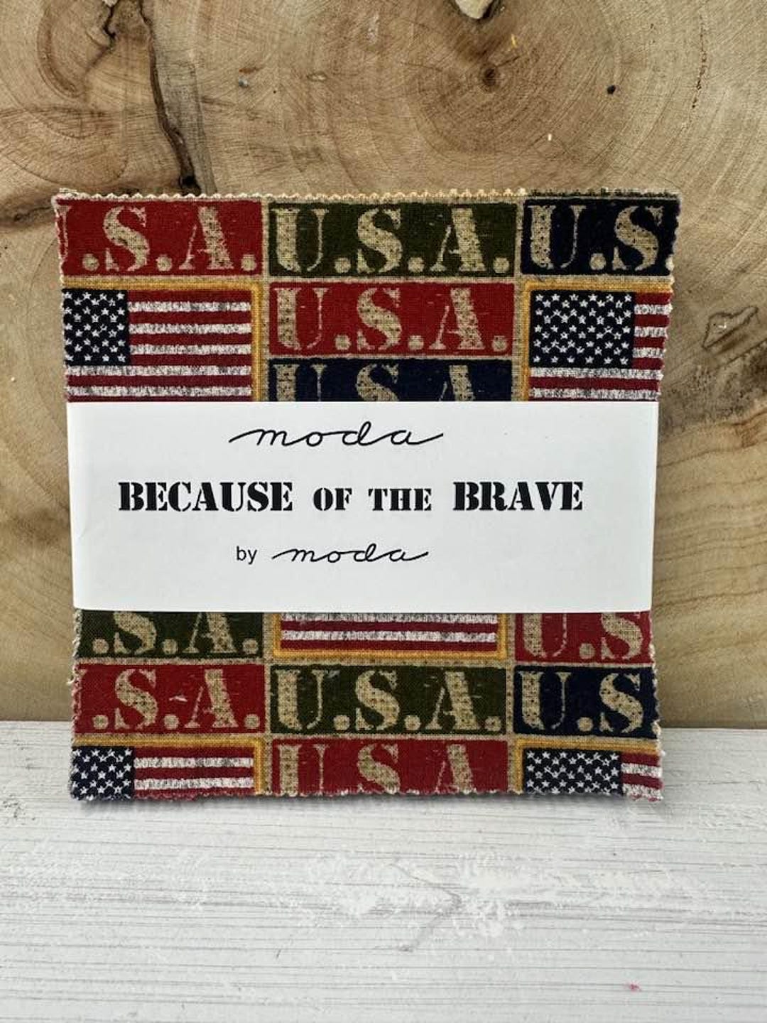Because of the Brave - Charm Pack - by Moda Fabrics - Etsy