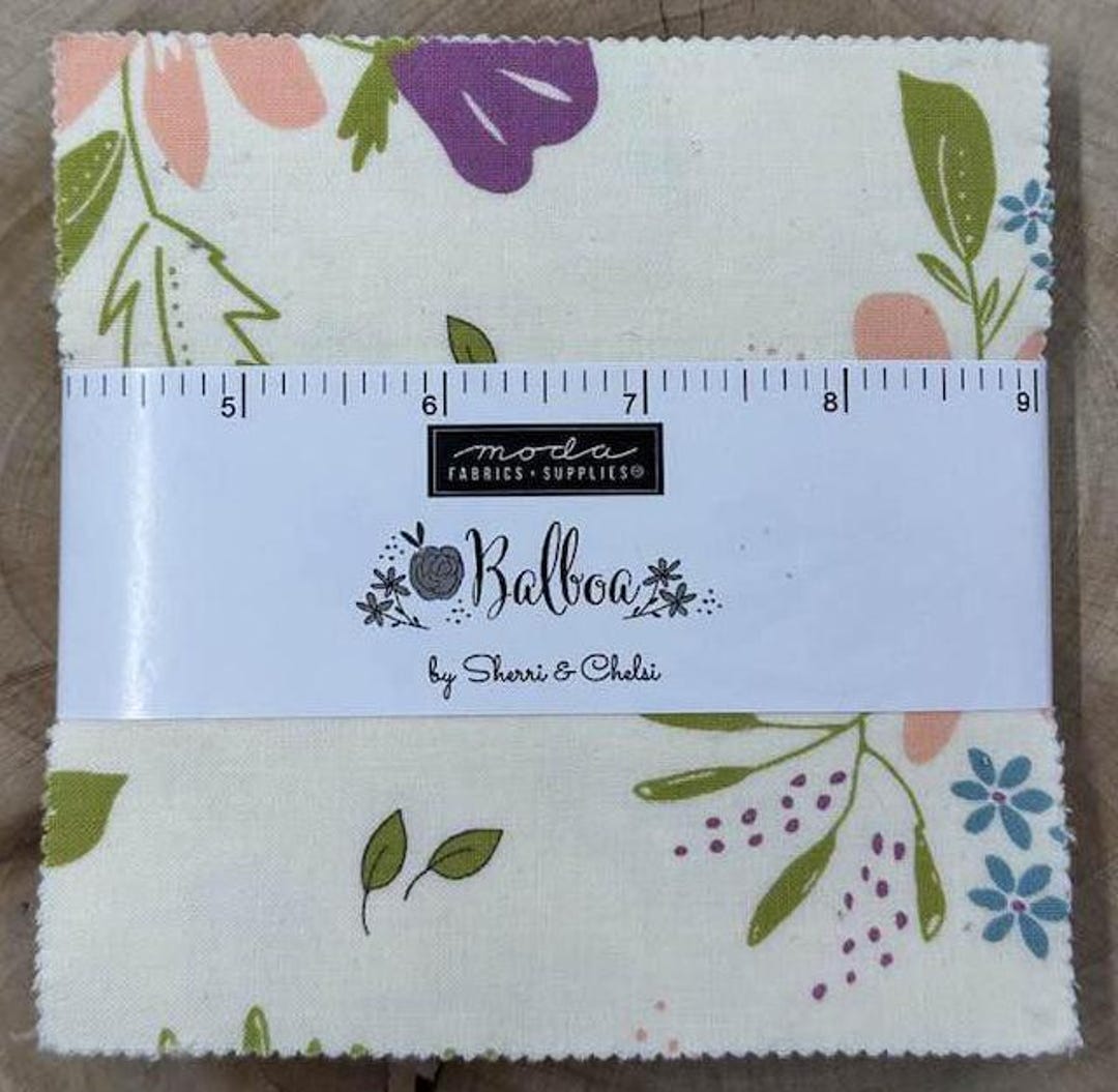 Balboa - Charm Pack - by Sherri & Chelsi for Moda Fabric - Etsy