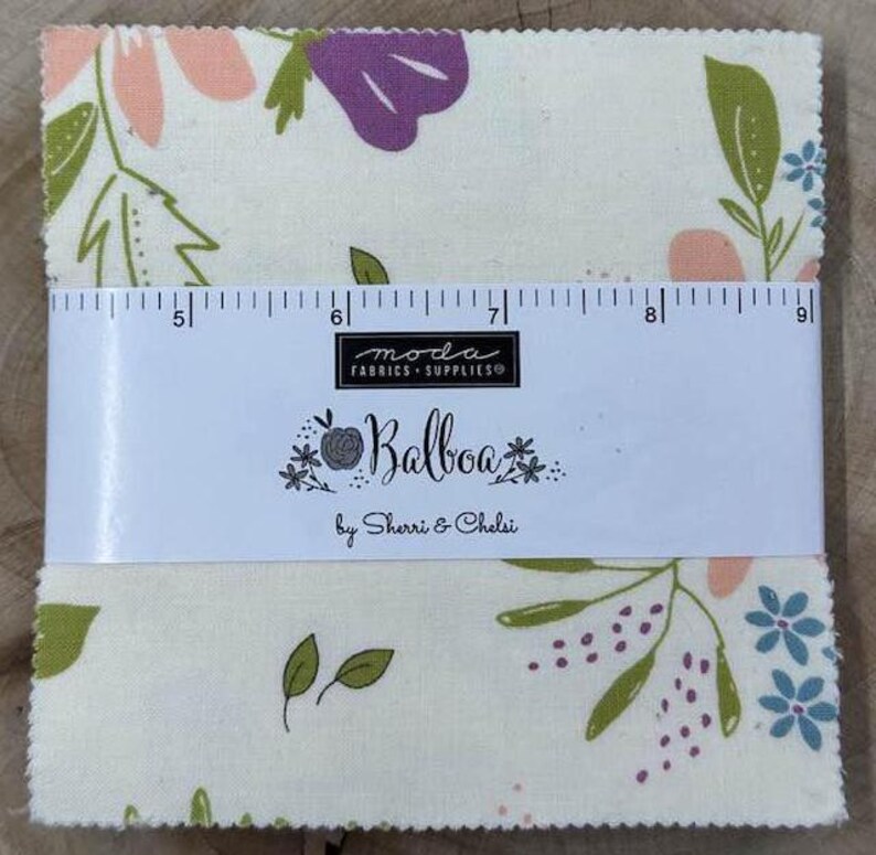 Balboa - Charm Pack - by Sherri & Chelsi for Moda Fabric - Etsy