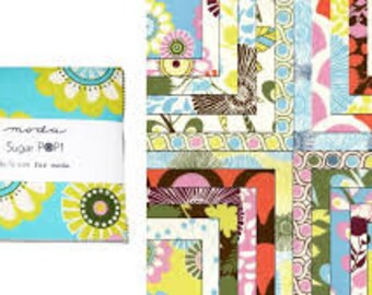 Sugar Pop Charm Pack by Liz Scott for Moda Fabric - Etsy