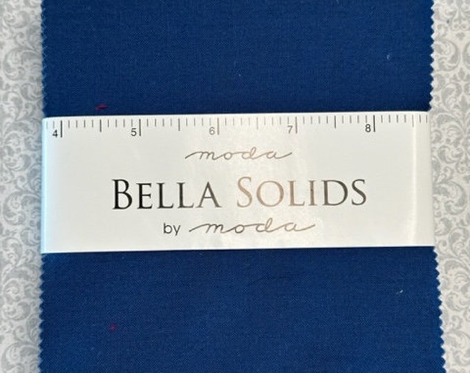 Bella Solid - Charm Pack - by Moda Fabric #9900PP-48 Navy - Etsy