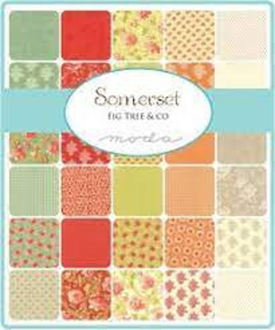 Somerset - Honey Bun - Fig Tree & Company for Moda Fabric - Etsy