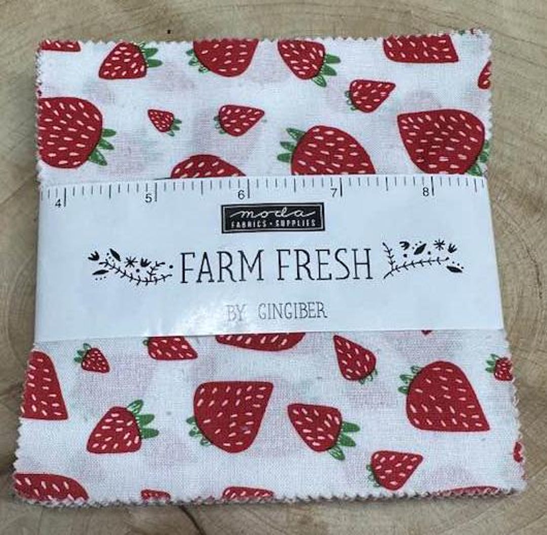 Farm Fresh - Charm Pack - by Gingiber for Moda Fabric - Etsy