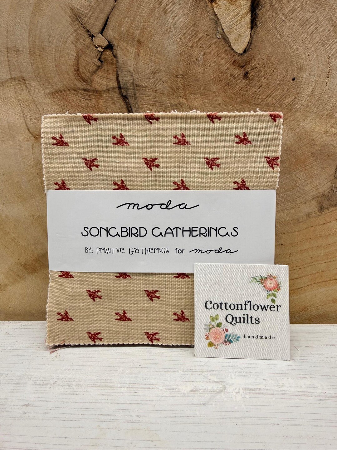 Songbird Gatherings - Charm Pack - by Primitive Gatherings for Moda ...