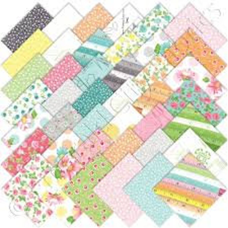 Sew & Sew Charm Pack Chloe's Closet for Moda Fabric - Etsy
