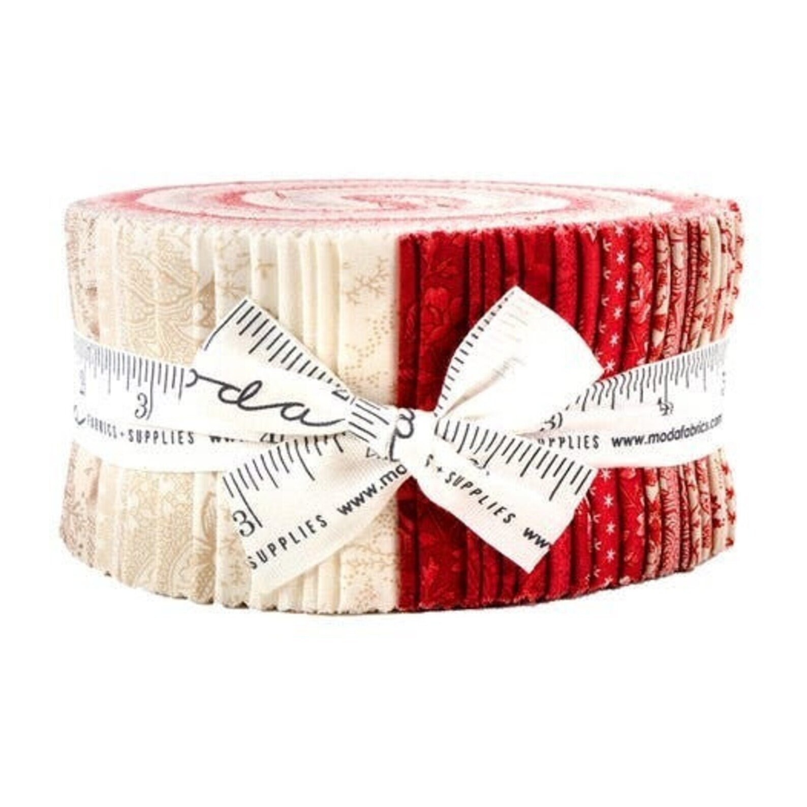 Crazy for Red, Jelly Roll, by Minick and Simpson, for Moda - Etsy