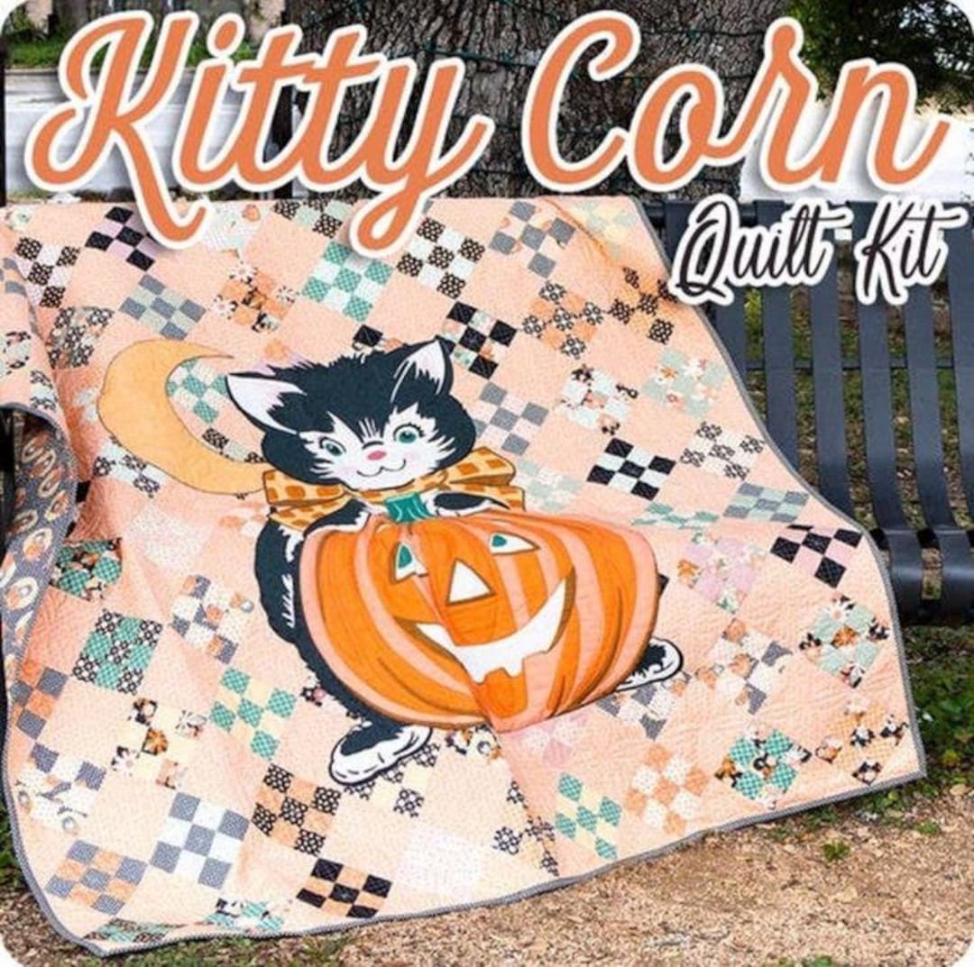 Kitty Corn - Quilt Kit - by Urban Chiks for Moda Fabric - Etsy