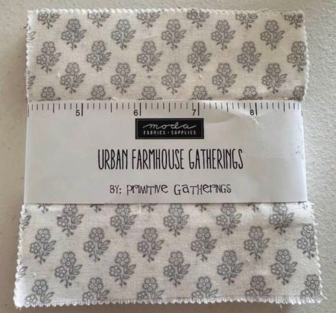 Urban Farmhouse Gatherings - Charm Pack - by Primitive Gatherings for ...