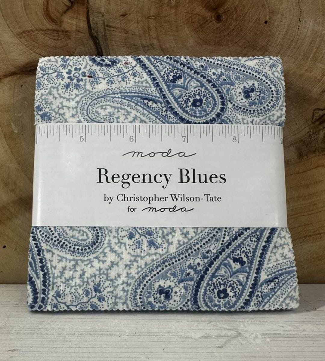 Regency Blues - Charm Pack - by Christopher Wilson-tate for Moda ...