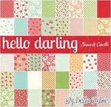 Hello Darling - Layer Cake - by Bonnie and Camille for Moda Fabric - Etsy